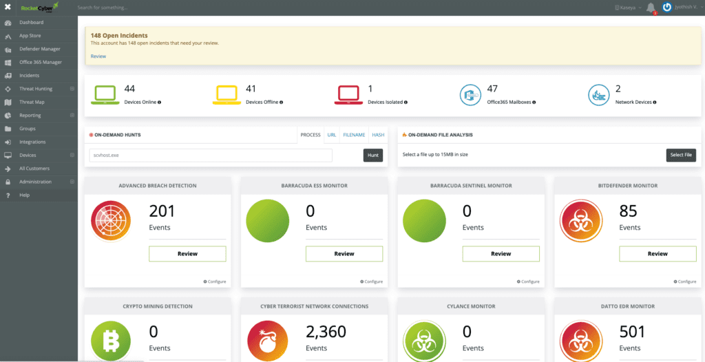 Kaseya - IT & Security Management for IT Professionals