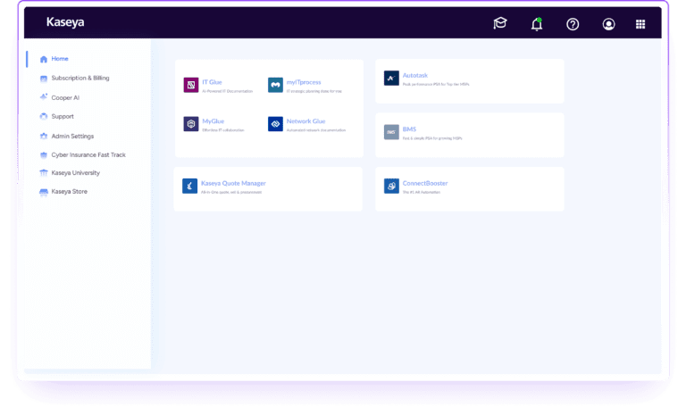 Kaseya 365 Ops: IT Operations and Business Management