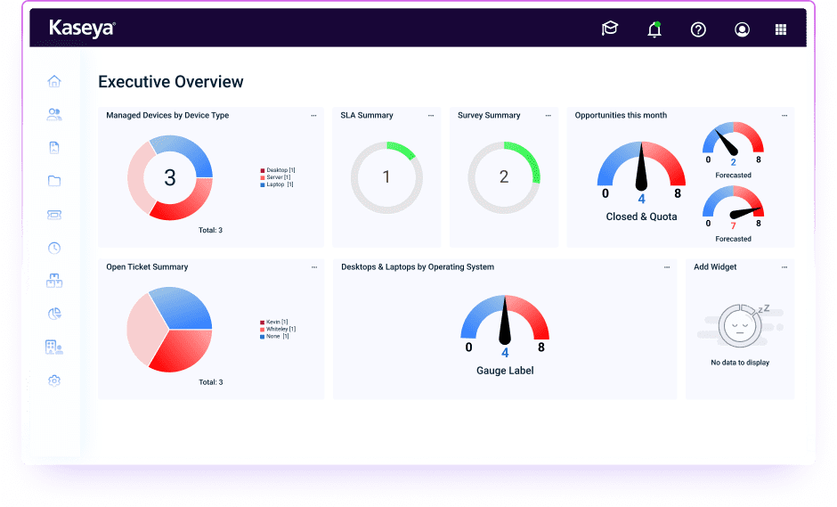 Kaseya 365 Ops: IT Operations and Business Management