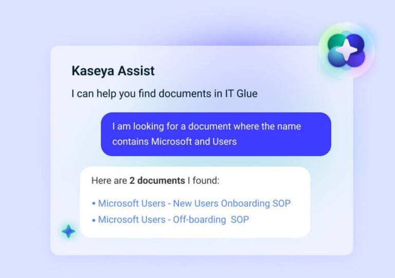 Kaseya Intelligence - Kaseya
